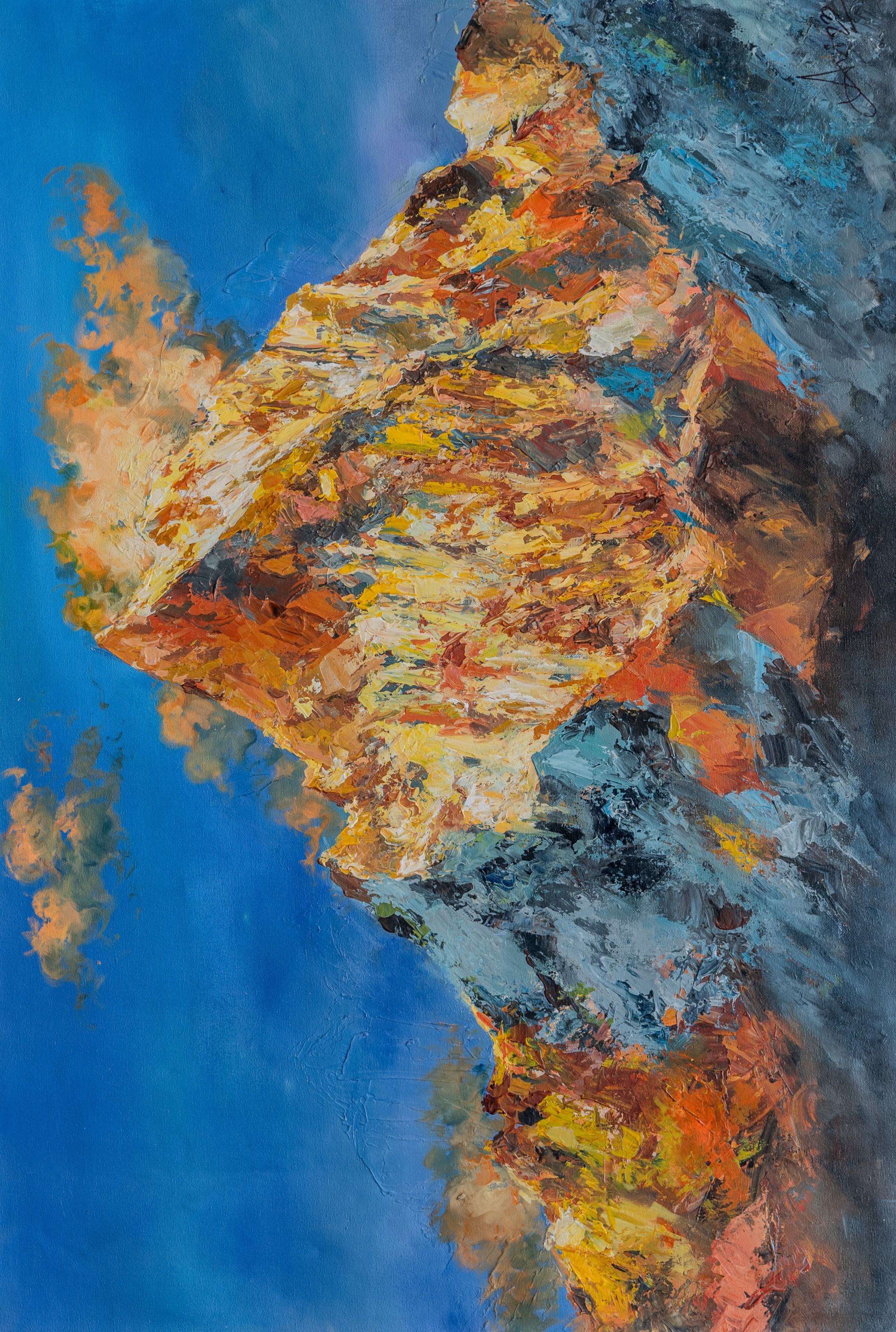 Shiny Mountain I | Annapurna Art